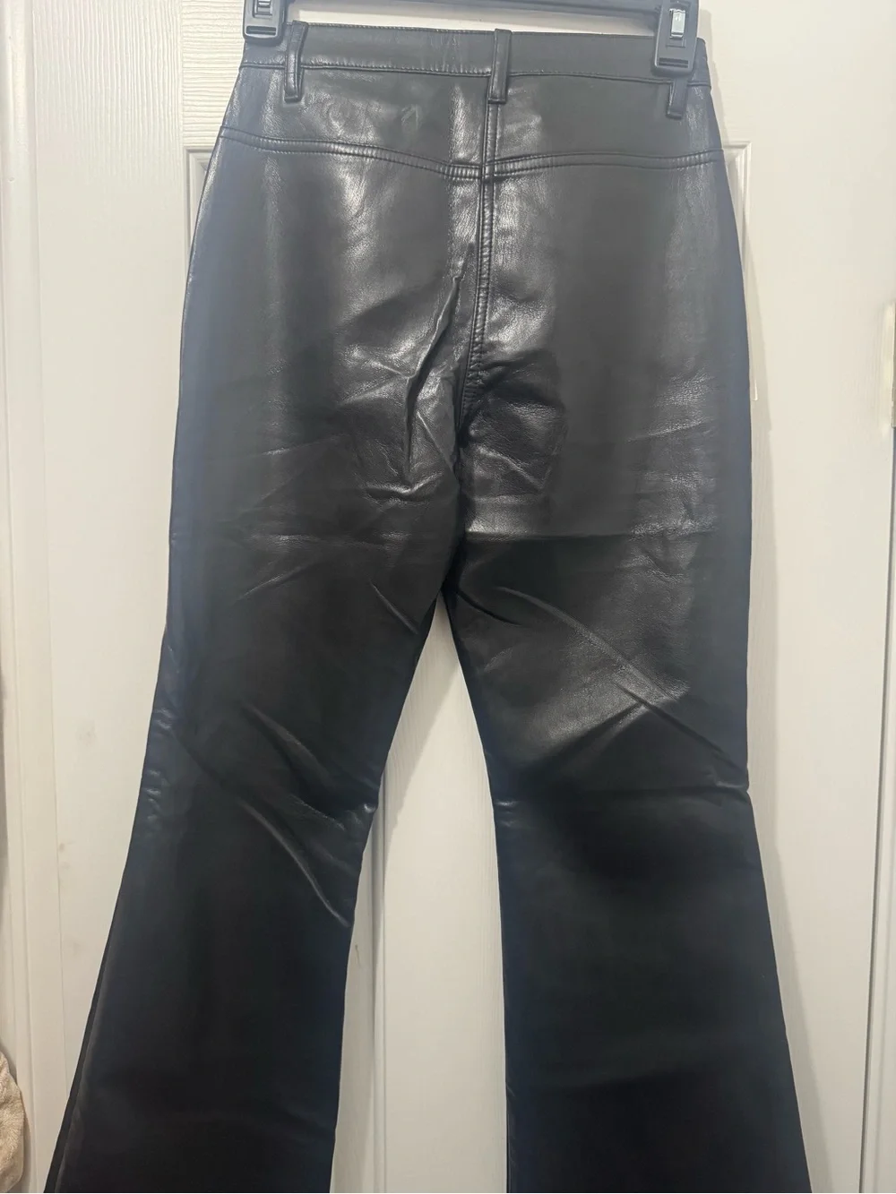 Wilfred | Jeans | Wilfred Black Leatherlook Flare Jeans | Poshmark